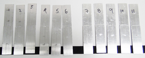 Lap Shear Joint Adhesive Tensile Test - ASTM 1002 and DIN 1465